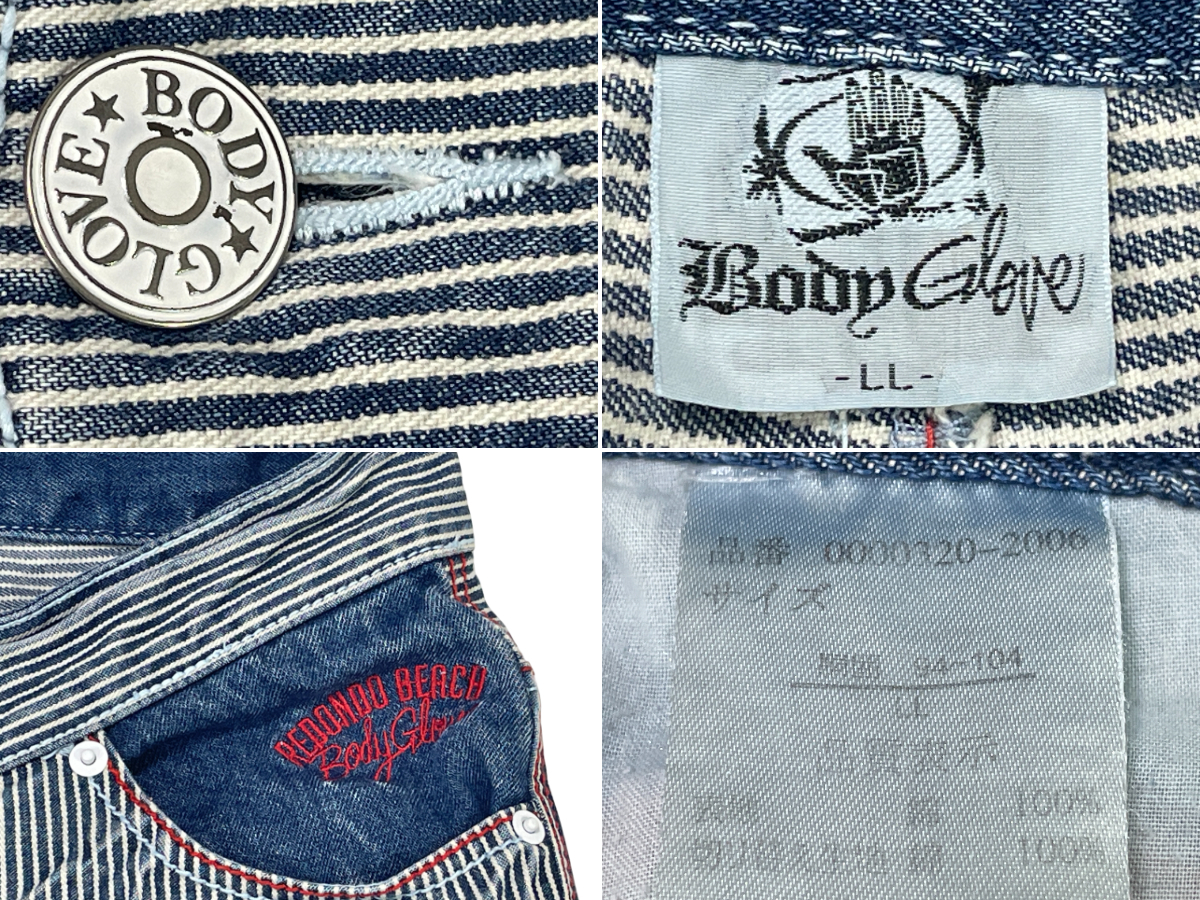 Yahoo!オークション - BODY GROVE ヒッコリー ハーフパンツ siz.LL (約...