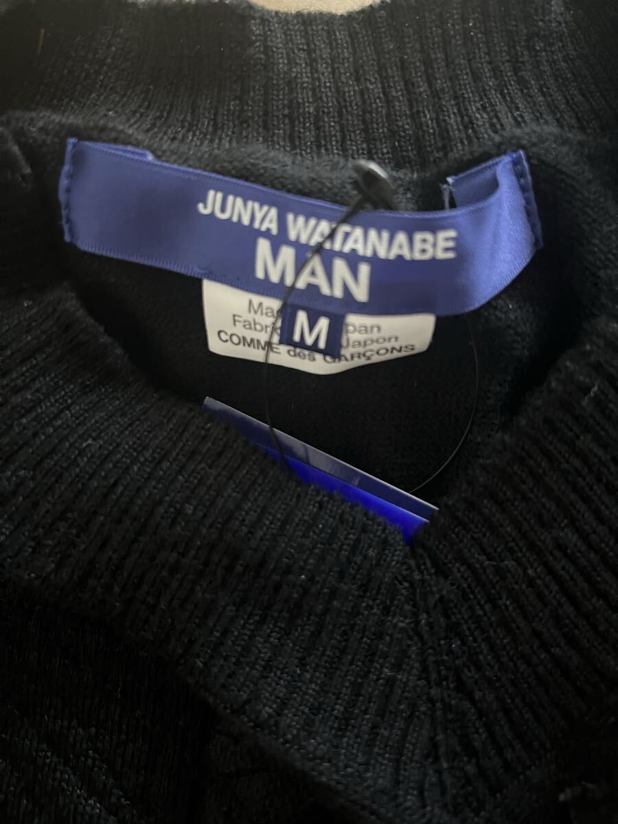 25SS JUNYA WATANABE MAN ジュンヤワタナベマン パッチワーク ニット ベスト ダメージ加工 COMME des GARCONS コムデギャルソン M(セーター)｜売買され ...