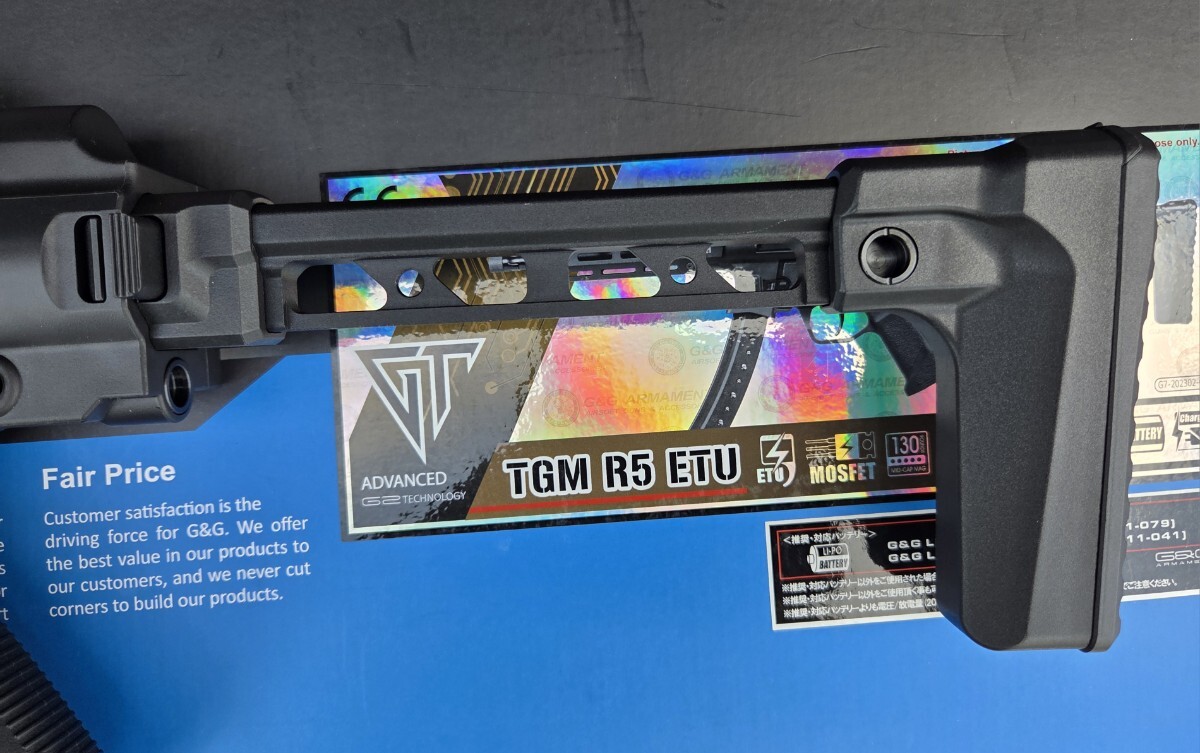 Yahoo!オークション - 新品未使用品 G&G TGM R5 ETU エアソフト97カス...