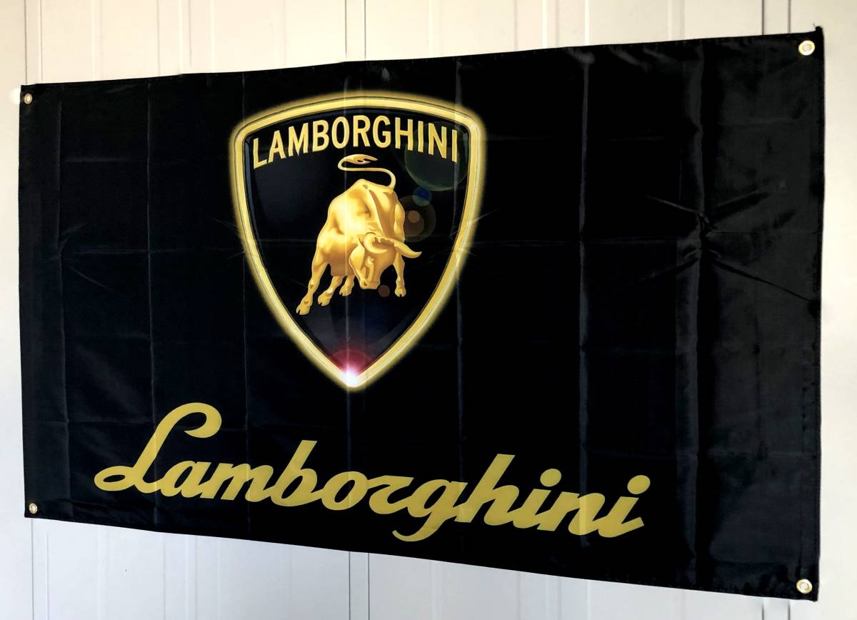 Yahoo!オークション - ガレージ装飾用 L06 ランボルギーニ フラッグ ...
