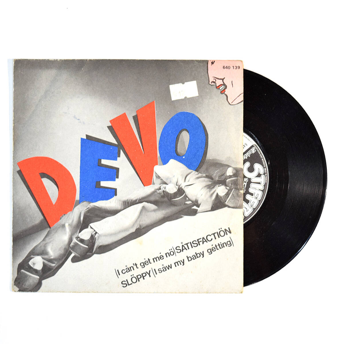 Yahoo!オークション - DEVO / (I Can't Get No) Satisfaction 1977 / S...