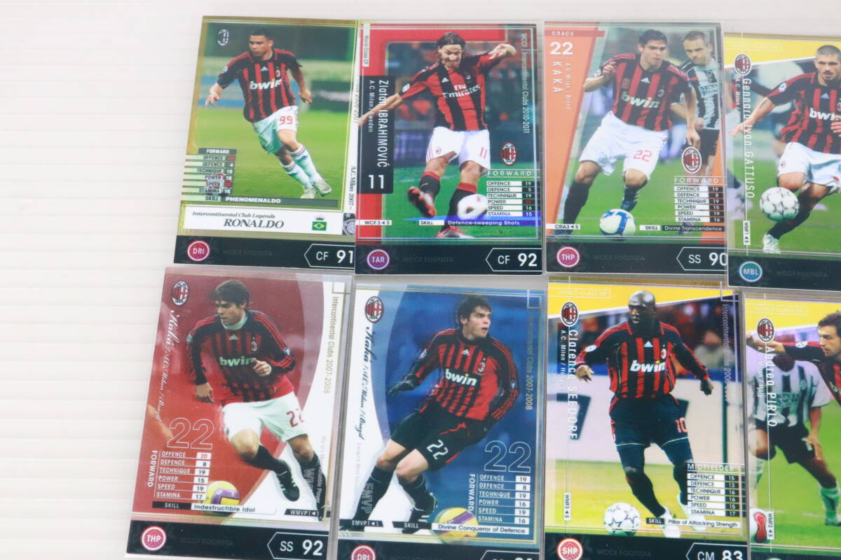 Yahoo!オークション - 1円～/未検品 WCCFカード ACミラン サッカー選手...