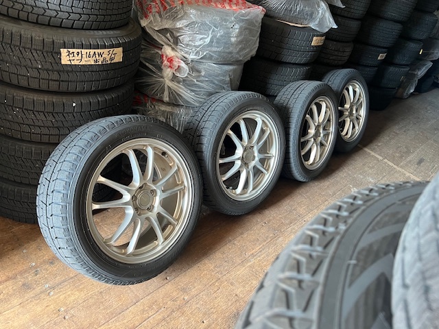 Yahoo!オークション - ECOFORME 17インチ 5穴 7J +53 PCD100 YOKOHAMA ...