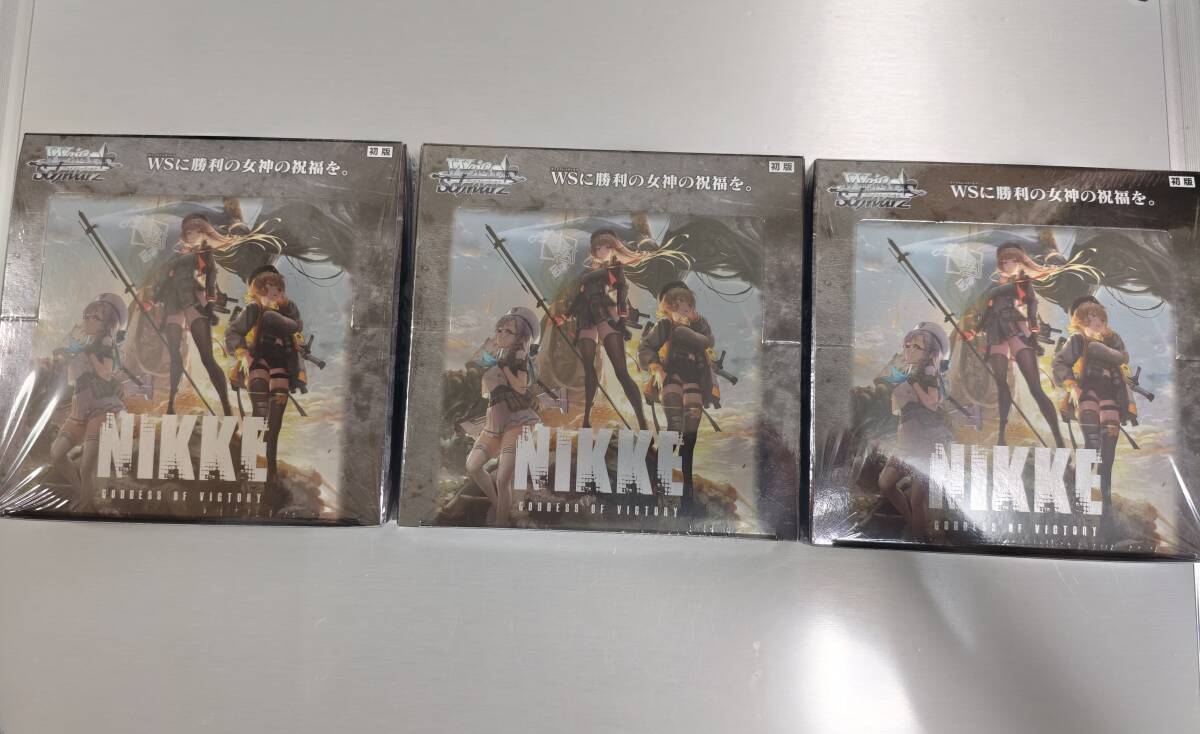 Yahoo!オークション - 【初版 新品3box】勝利の女神NIKKE【ヴァイスシ...