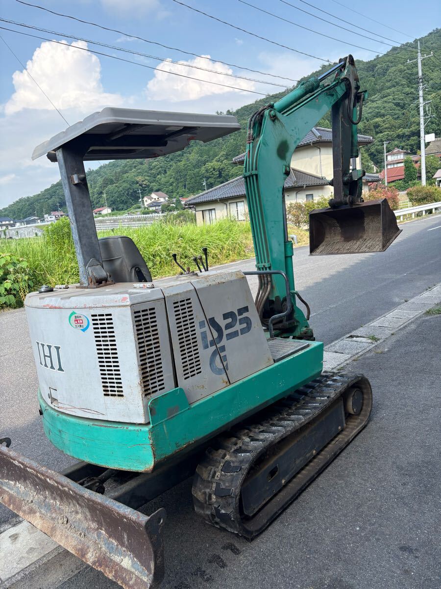 Yahoo!オークション - パワーショベル IHI IS25G 作動確認致しました ...