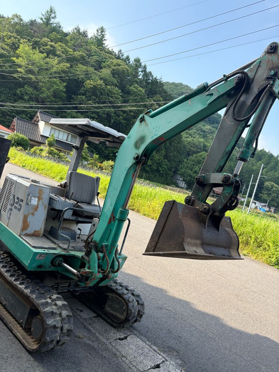 Yahoo!オークション - パワーショベル IHI IS25G 作動確認致しました ...