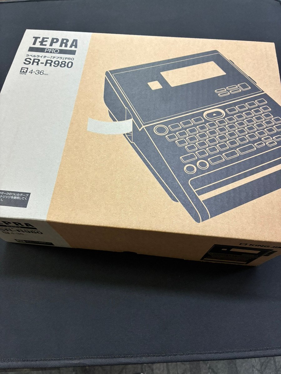 Yahoo!オークション - KING JIM テプラプロ SR-R980 TEPRA PRO ラベル...