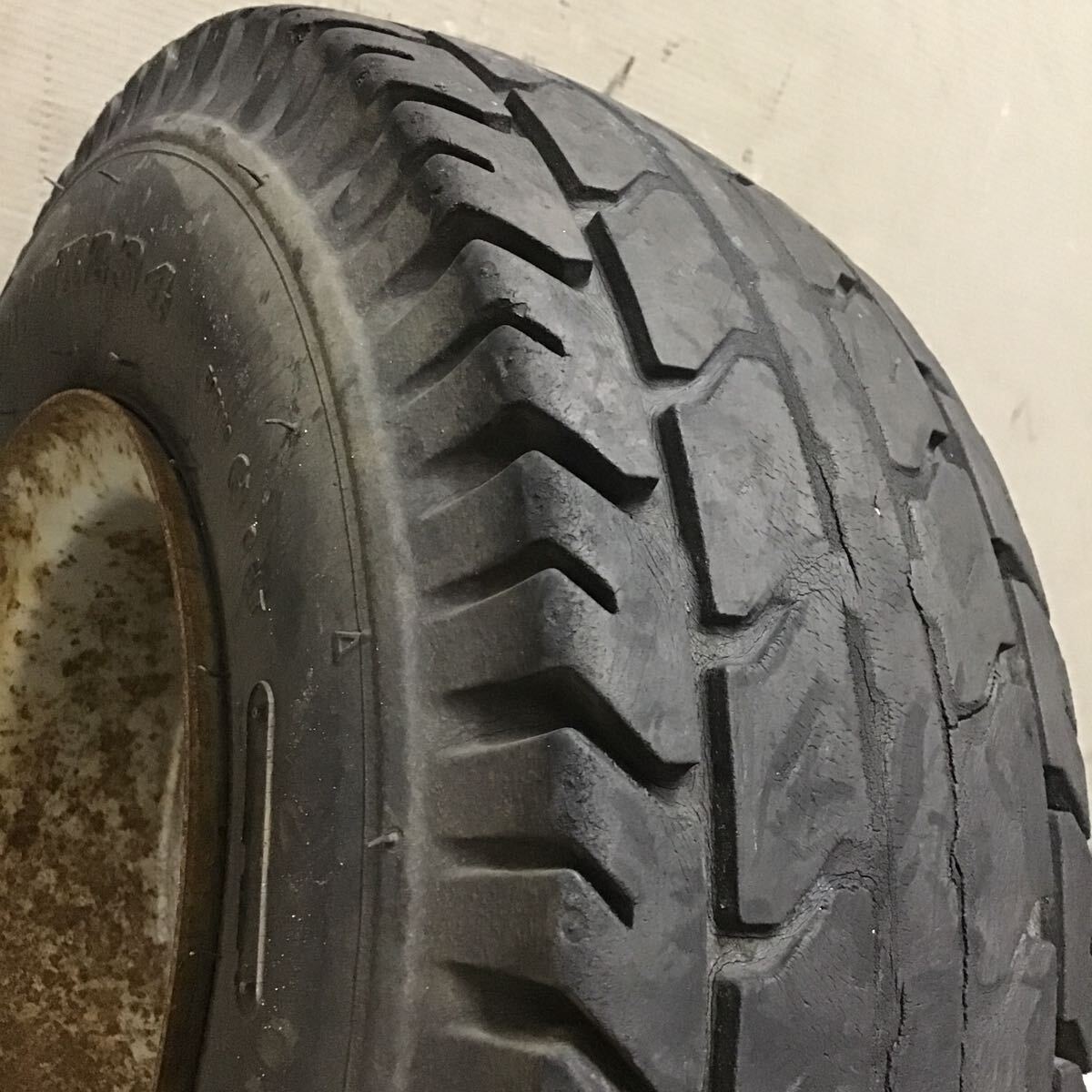 Yahoo!オークション - t11-6 ホンダ ジャイロX TD01 リアホイール タイ...