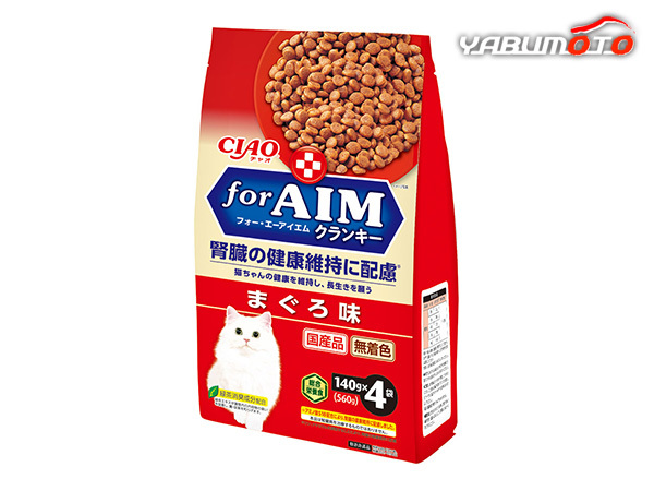 Yahoo!オークション - CIAO forAIMクランキー まぐろ味 140g×4袋 猫ち...