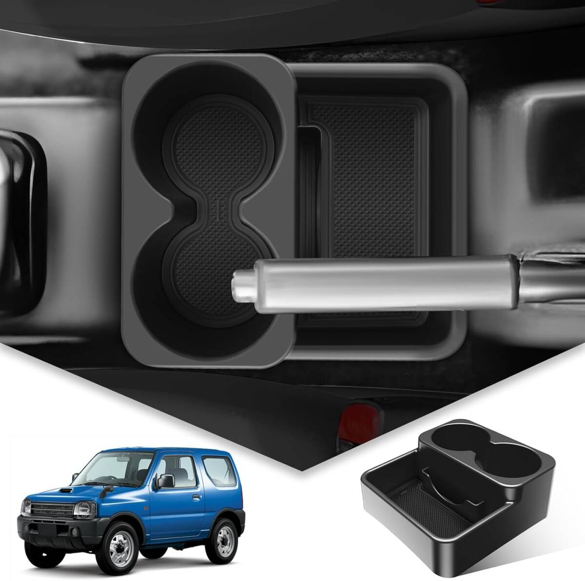 Yahoo!オークション - スズキ ジムニー JB23 MT専用 コンソールボック...