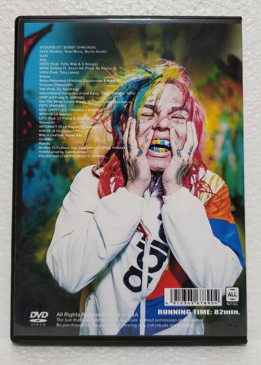 Yahoo!オークション - 2022 6ix9ine プロモ集 PV MV シックスナイン