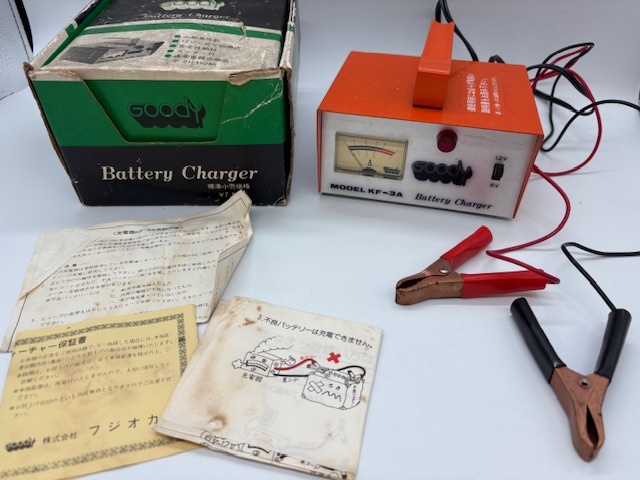 Yahoo!オークション - K4758B GOODY BATTERY CHARGER KF-3A フジオカ ...