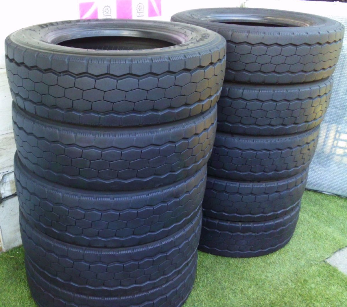 Yahoo!オークション - 245/70R19.5 【10本セット】ダンロップ SP638 2...