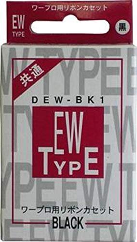 Yahoo!オークション - 【お買い得品】 DEW－BK1 ワープロ用リボンカセ...