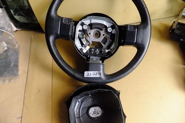 Yahoo!オークション - 日産 キューブ BZ11 H16年 純正ステアリング ハ...