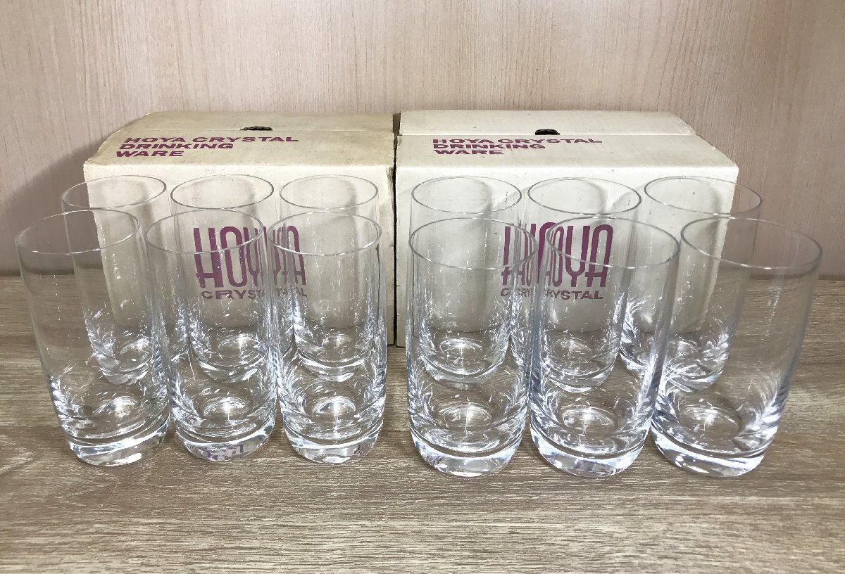 Yahoo!オークション - 【未使用】保谷クリスタル HOYA CRYSTAL WARE NT...