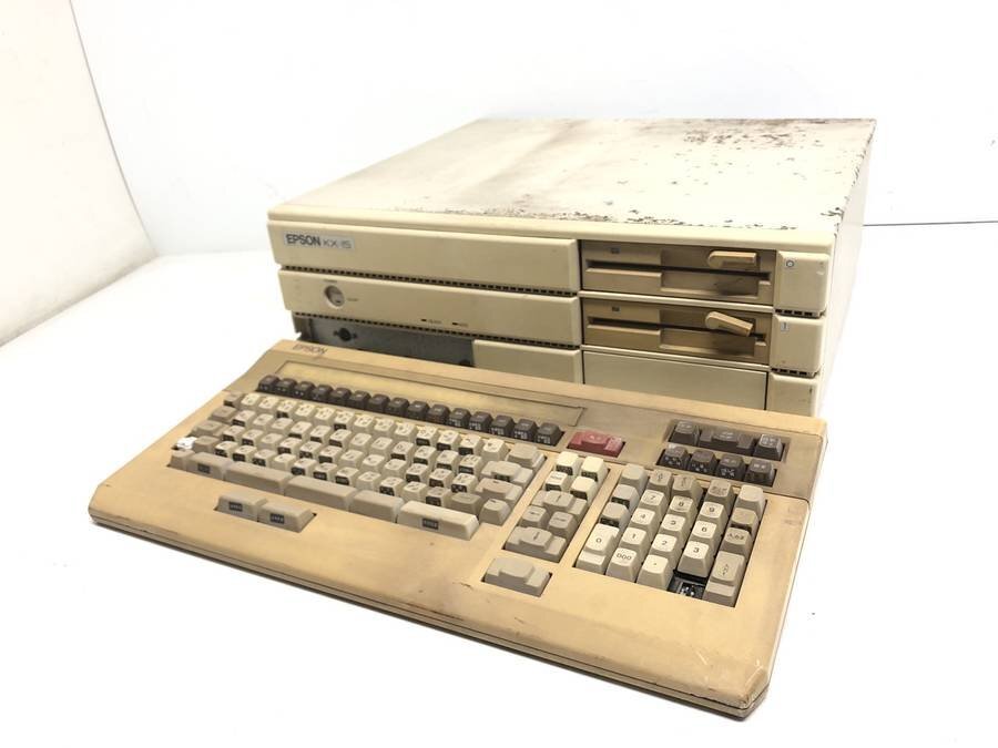 Yahoo!オークション - EPSON S301A 旧型PC KX-15 キーボード S803A付き...