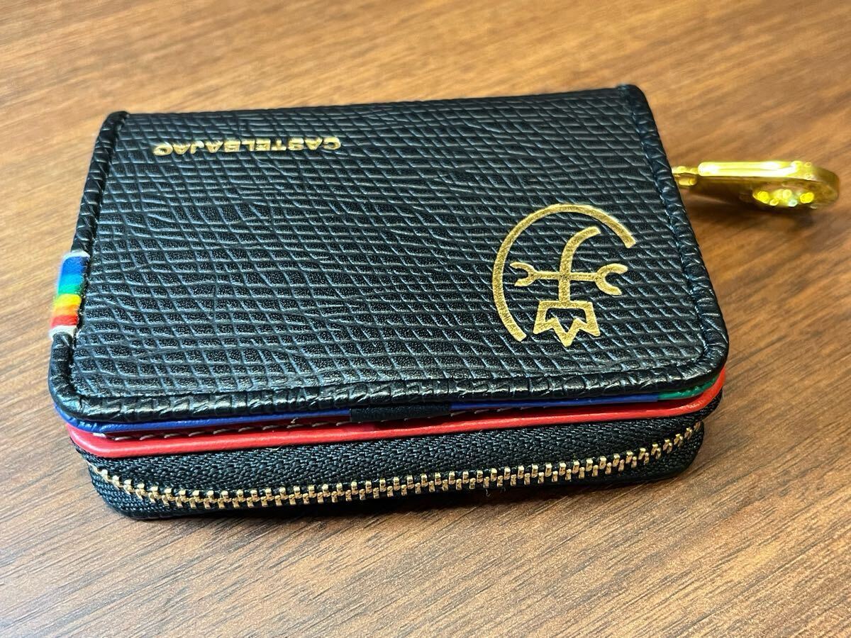 Yahoo!オークション - K76/カステルバジャック コインケース ブラック ...