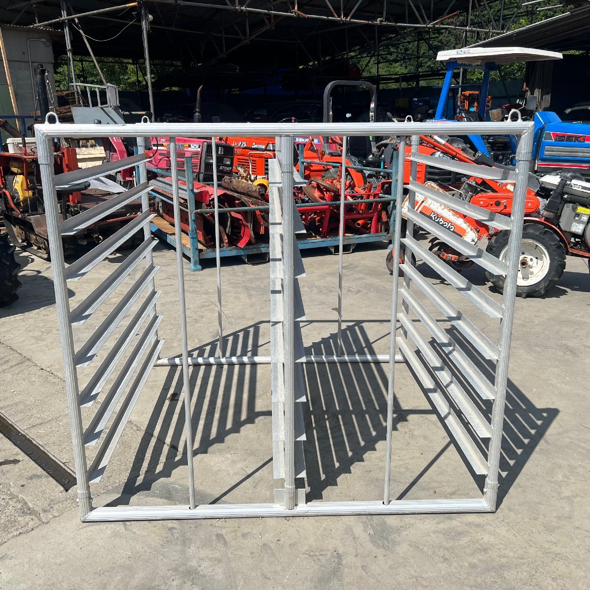 Yahoo!オークション - 日軽苗ラック NNR-64 最大積載35Kg 中古 京都発 ...