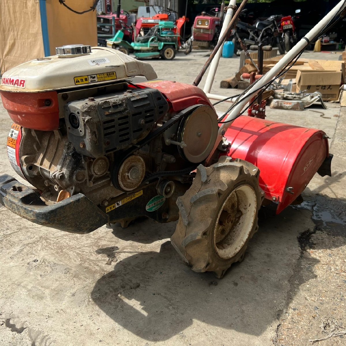 Yahoo!オークション - ヤンマー YANMAR MRT6 耕運機 ジャンク 京都発 ...