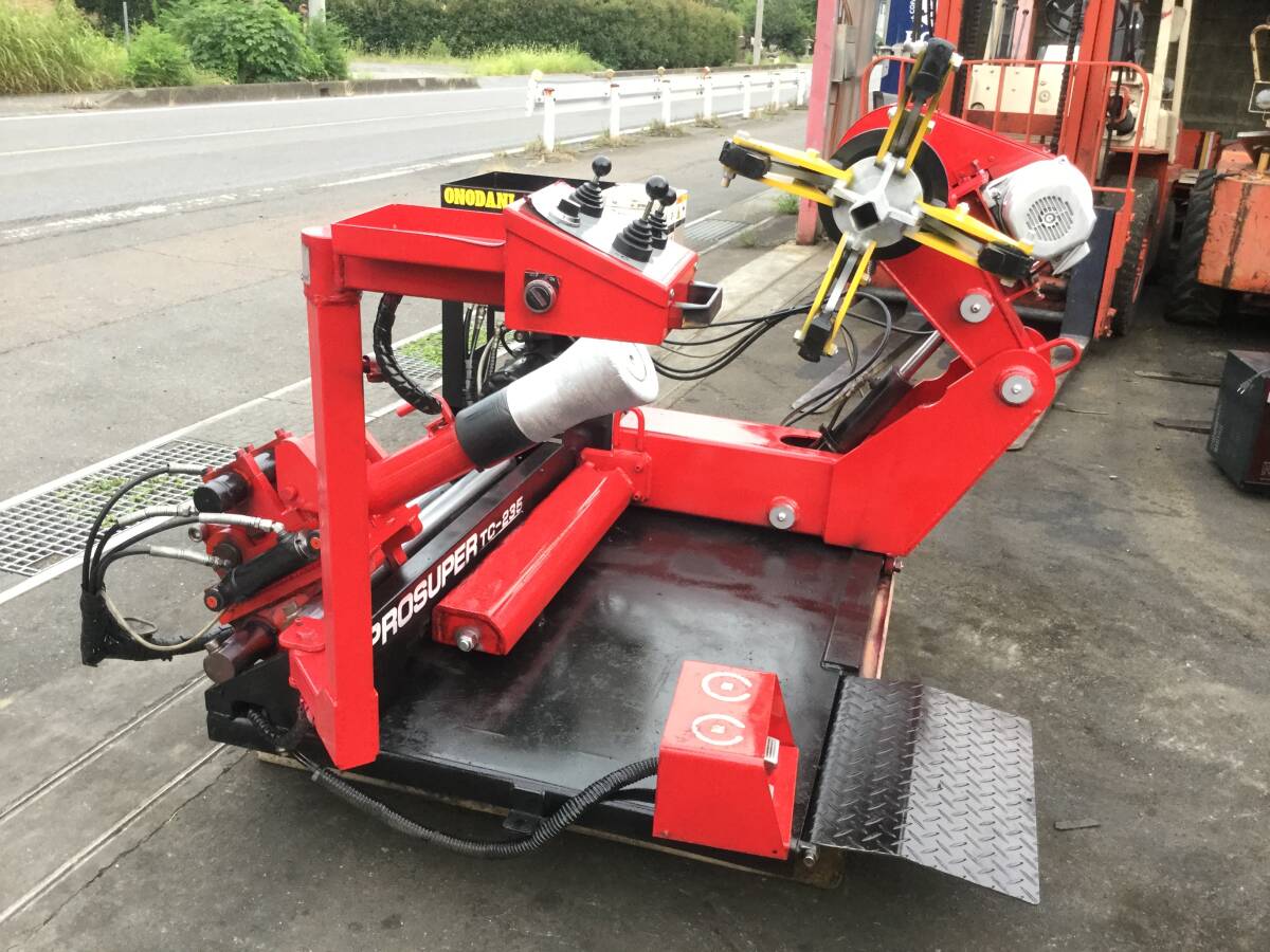 Yahoo!オークション - 大型タイヤチェンジャーONODANI TC-235 3相200V ...