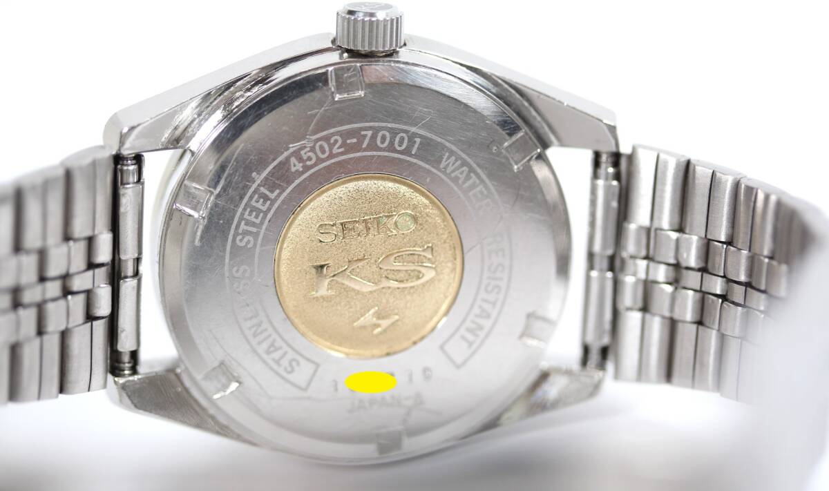 【樂淘letao】日本代購代標第一品牌－ Y6867＃ 中古品 SEIKO セイコー King Seiko キングセイコー メダリオン KS HI-BEAT 4502-7001