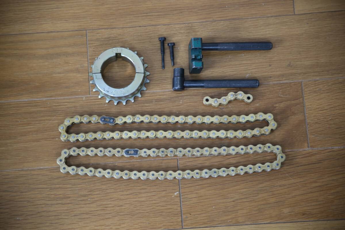 ミッション用415NKPスプロケット50mm 21T 品 +415チェーン 品(パーツ)｜売買されたオークション情報、yahooの商品情報をアーカイブ公開 - オークファン（aucfan.com）