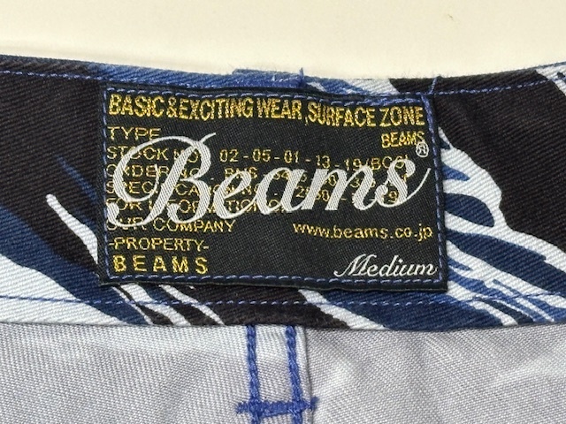 Yahoo!オークション - 〔3379〕 BEAMS ショートパンツ 【サイズ M