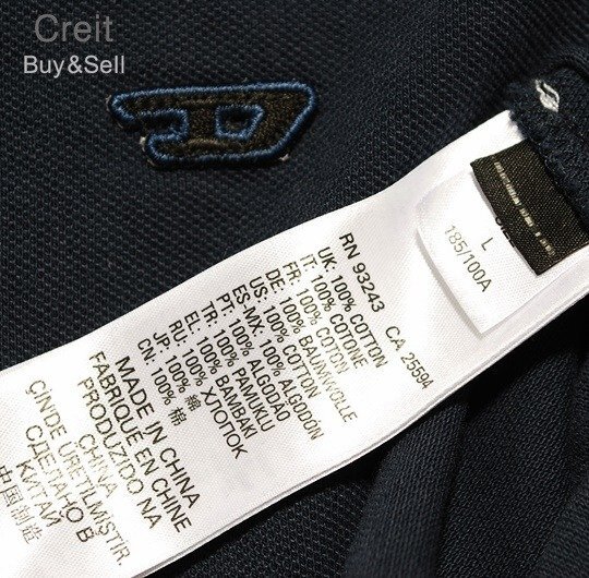 Yahoo!オークション - A88 DIESELディーゼル Lサイズポロシャツ