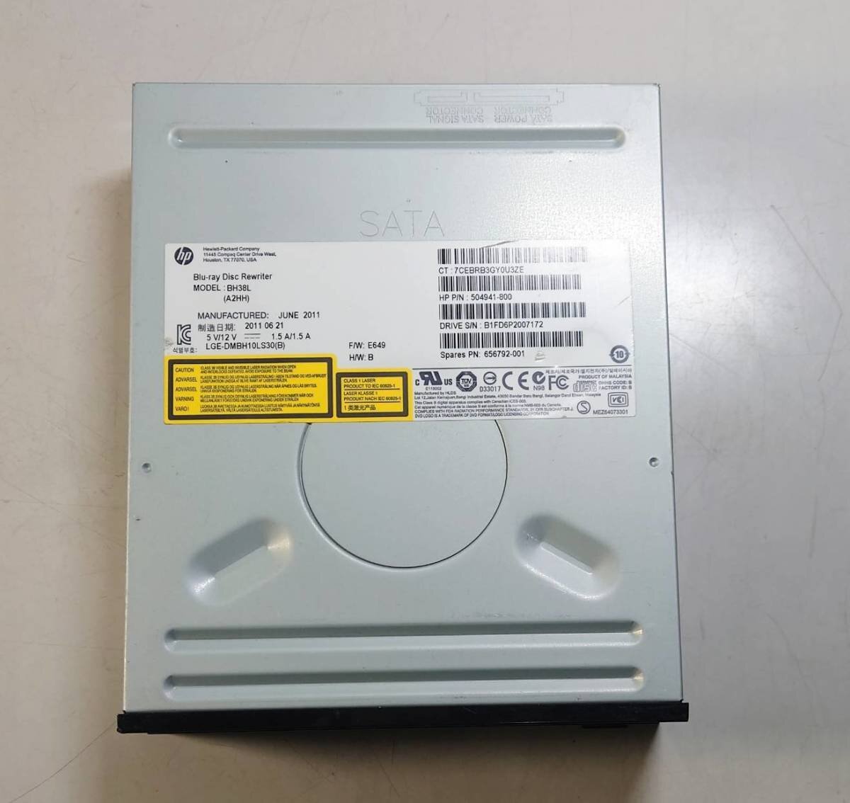 Yahoo!オークション - KN3571 BH38L hp Blu-rayドライブ BD DVD