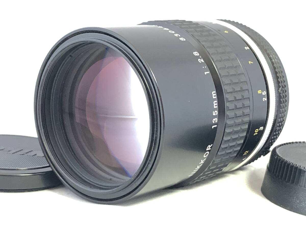 Yahoo!オークション - 極上品 ニコン Nikon Ai 135mm F2.8 #7034