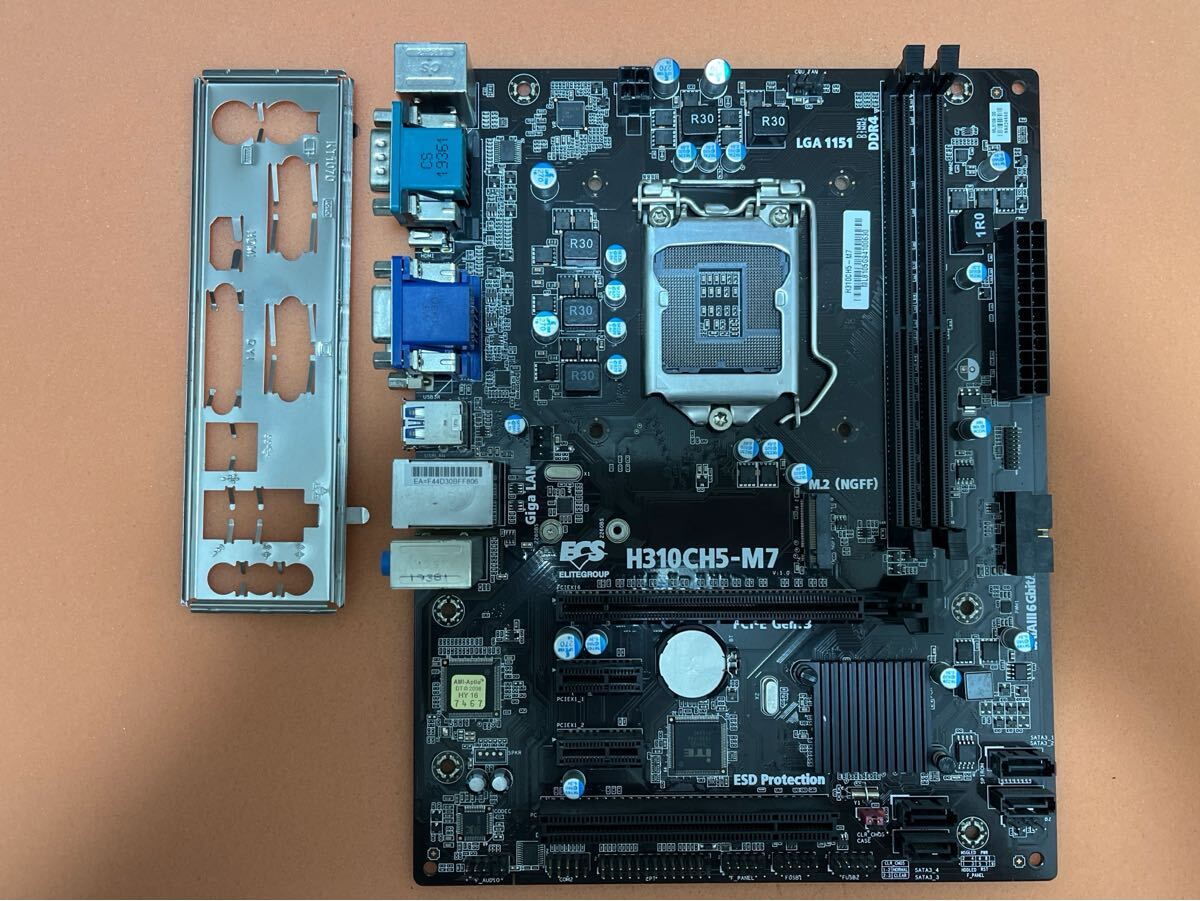 Yahoo!オークション - 完動 h310ch5 m7 h310 マザーボード