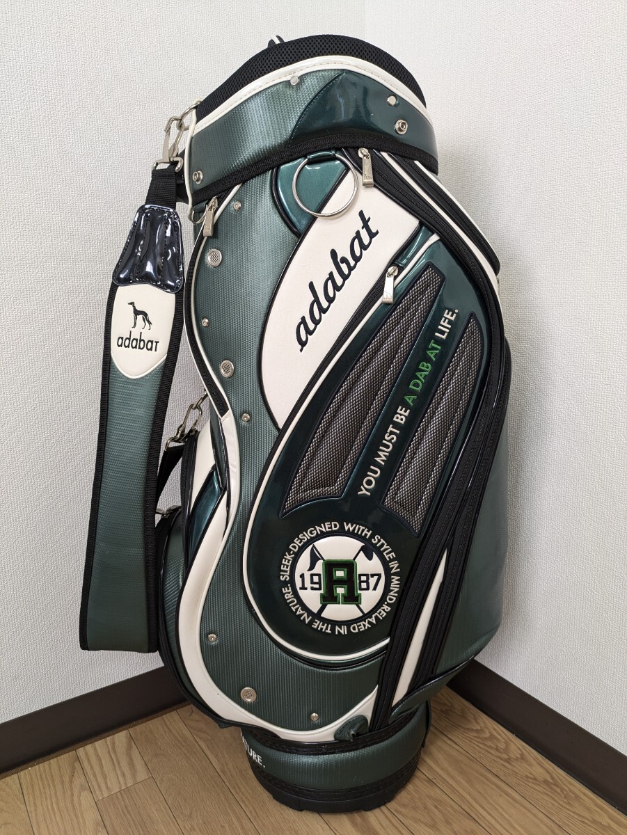 Yahoo!オークション - adabat アダバット キャディバック GOLF ゴルフ...
