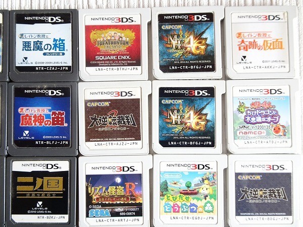 Yahoo!オークション - O31 Nintendo 任天堂 DS 3DS ソフト まとめ 39点...
