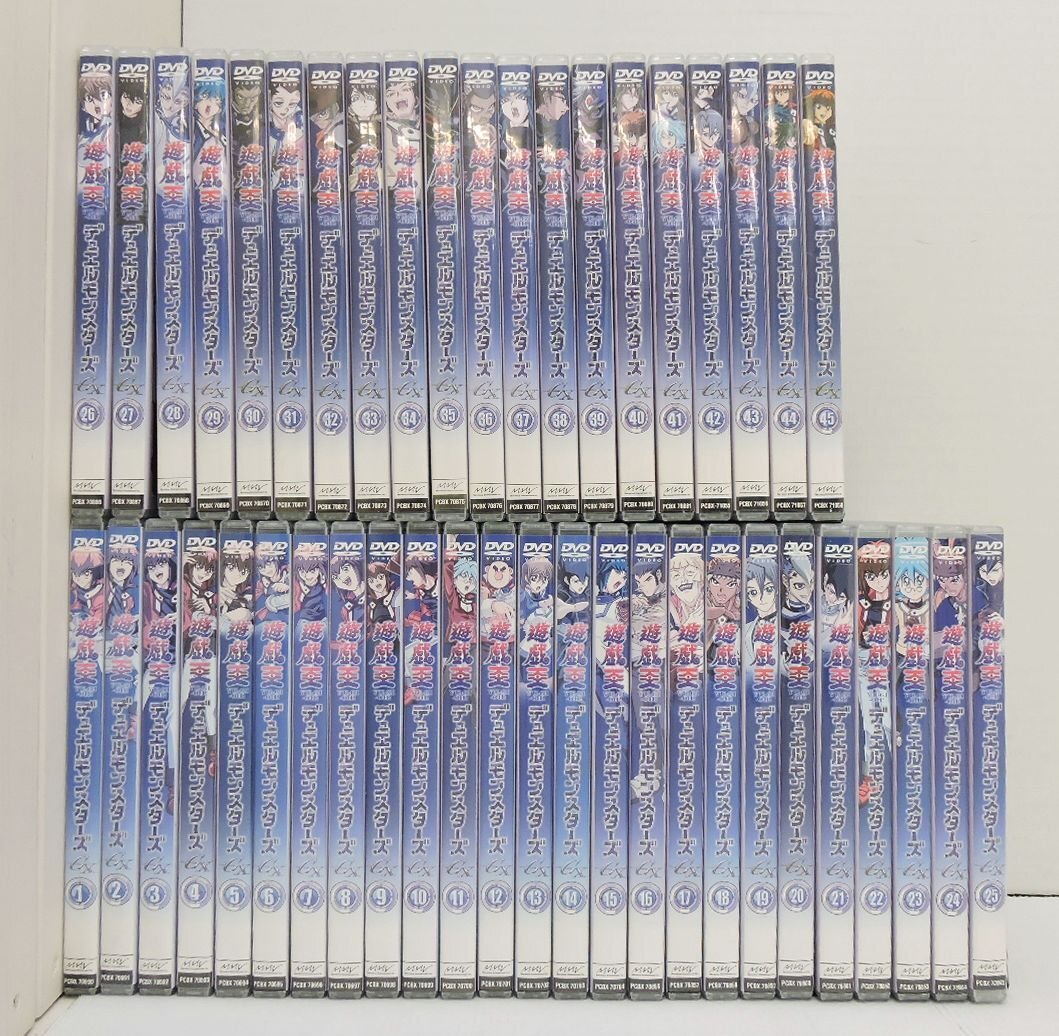 Yahoo!オークション - 遊戯王デュエルモンスターズGX DVD 全45巻セット...