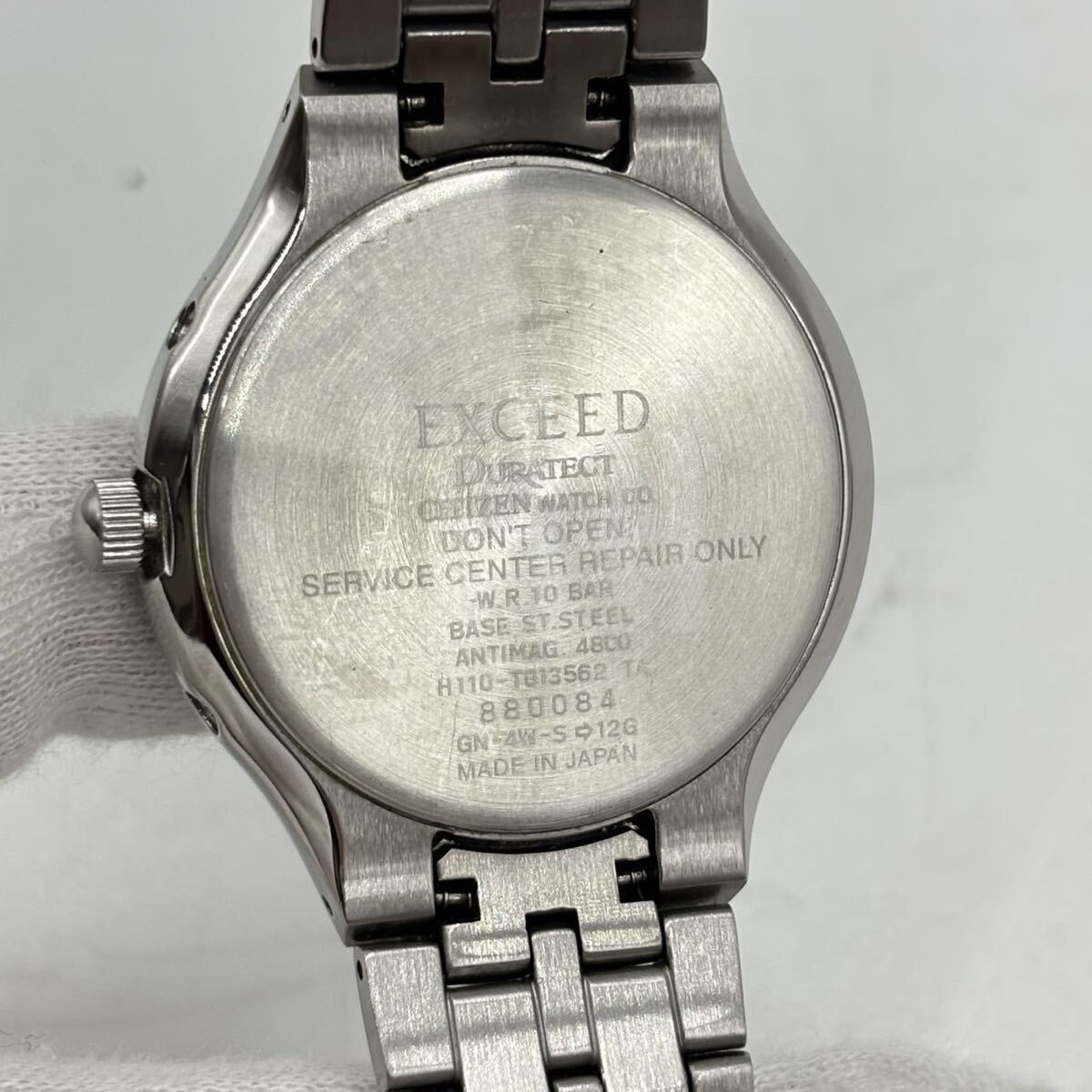 Yahoo!オークション - [E.036] CITIZEN Eco-Drive EXCEED H110-T013562...