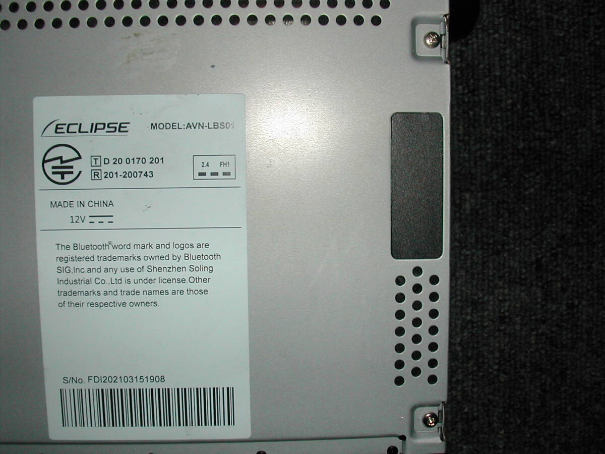 Yahoo!オークション - ジャンク ECLIPSE(イクリプス) AVN-LBS01 ⑱