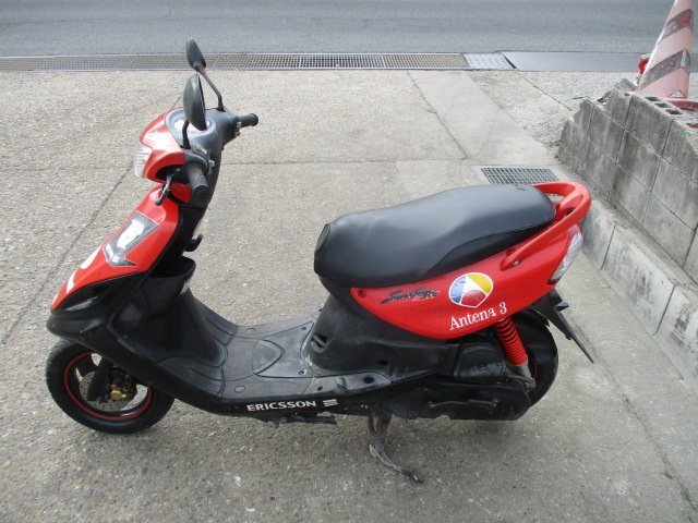 Yahoo!オークション - 9823 ヤマハ ジョグ100 5HK レッド 実働 愛知