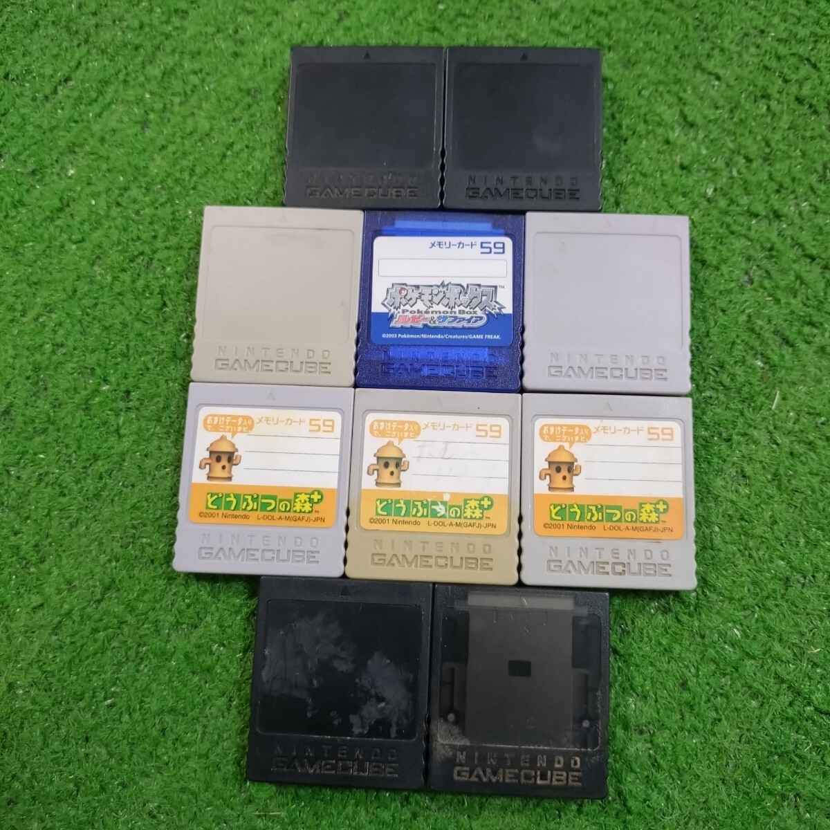 Yahoo!オークション - GAMECUBE ゲームキューブ メモリーカード 10枚 ...