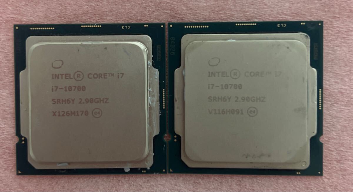 Yahoo!オークション - i7-10700 2枚