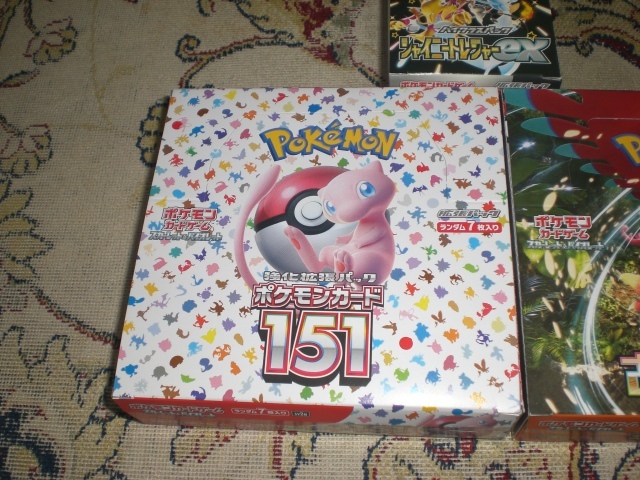 Yahoo!オークション - ポケモンカード 3box(151・古代の咆哮・シャイ...