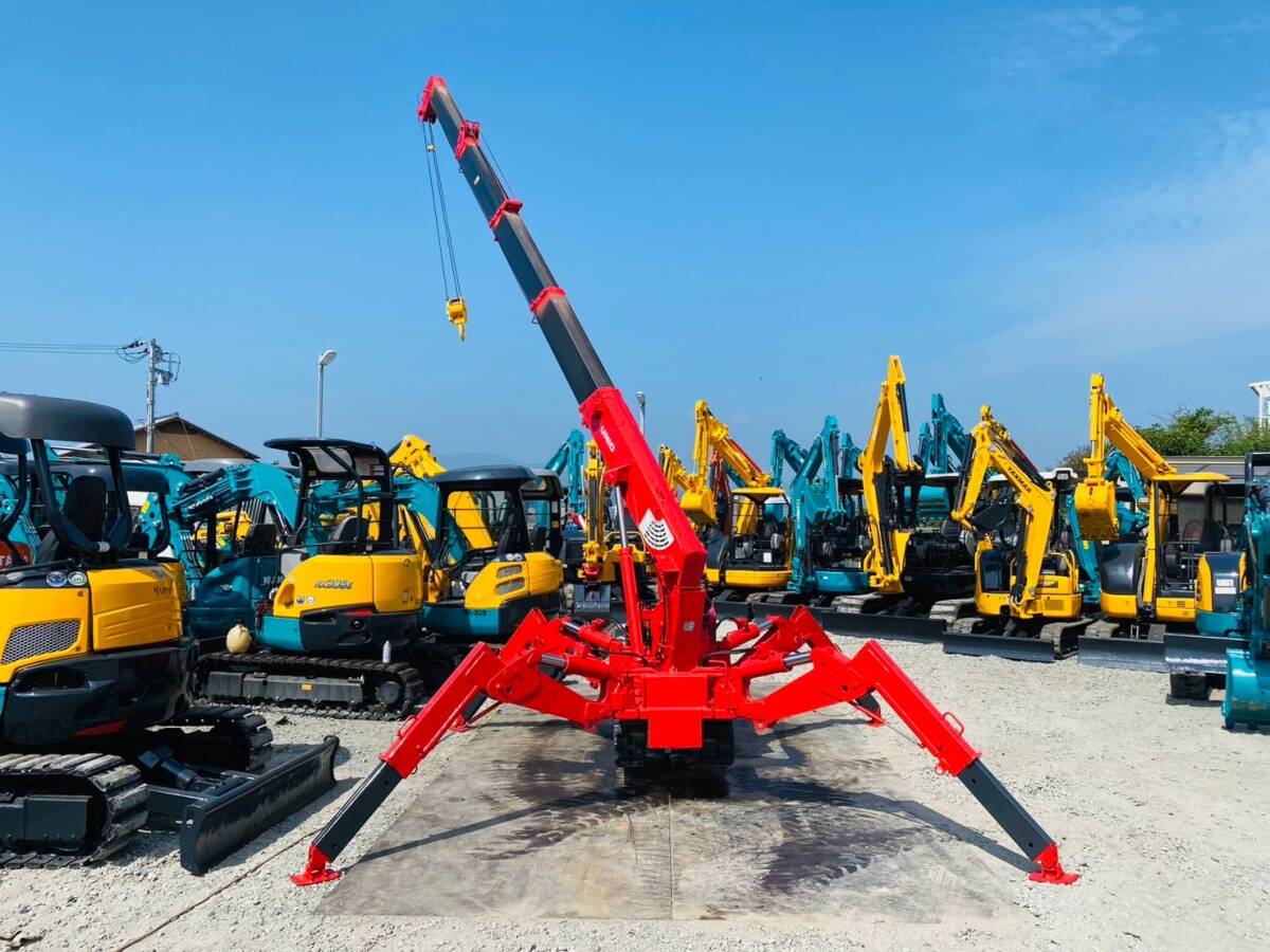 古河ユニックカニクレーンUR255CA 2.5tクラス 4段ブーム ラジコン付き ミニ油圧ショベル ミニユンボ 下取りOK(建設機械、重機)｜売買されたオークション情報、yahooの商品情報を ...