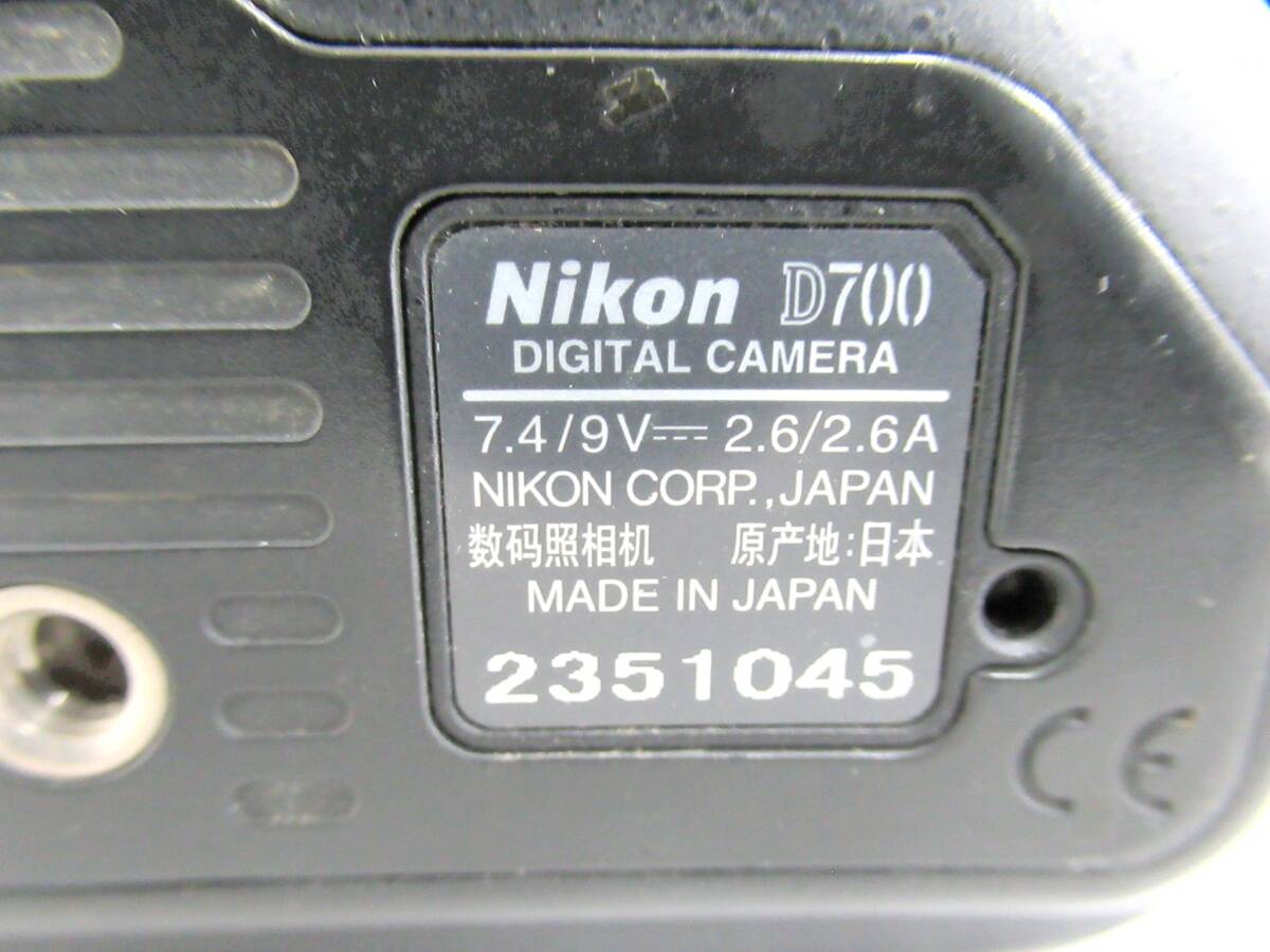 Yahoo!オークション - 【Nikon/ニコン】午④294//Nikon D700FX デジタ...