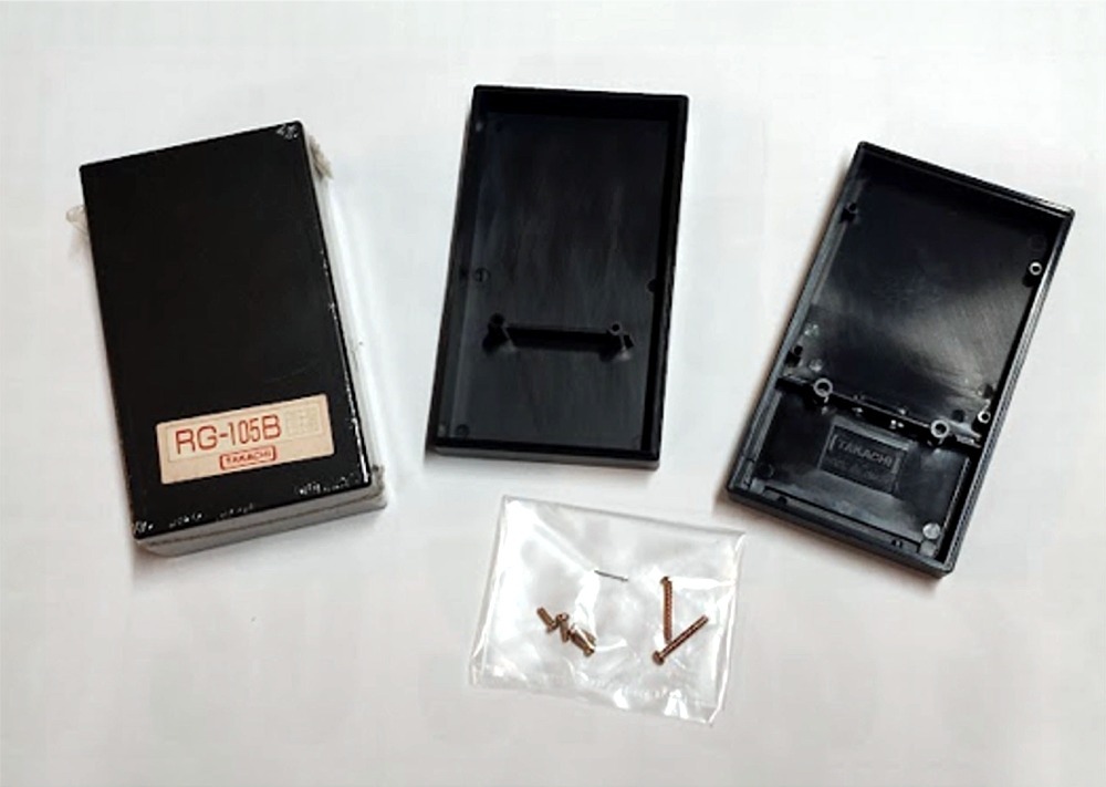 Yahoo!オークション - RG-105B タカチ 006P電池ボックス付ケース 黒 2...