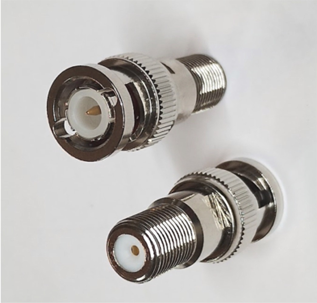 Yahoo!オークション - BNCP-FJ 変換コネクタ BNCプラグ-F型ジャック 5...