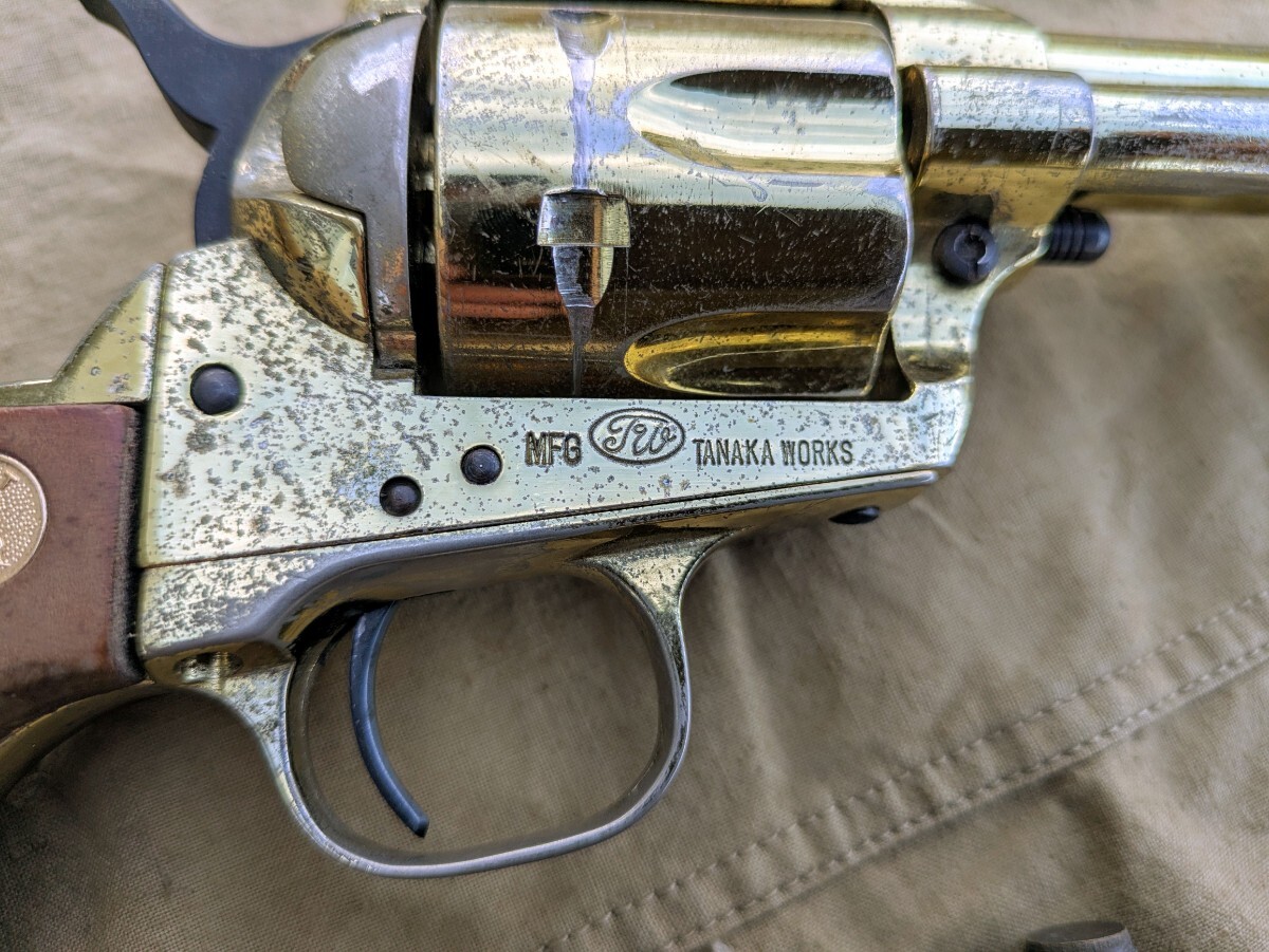 Yahoo!オークション - タナカ 金属モデルガン コルト SAA SMGマーク