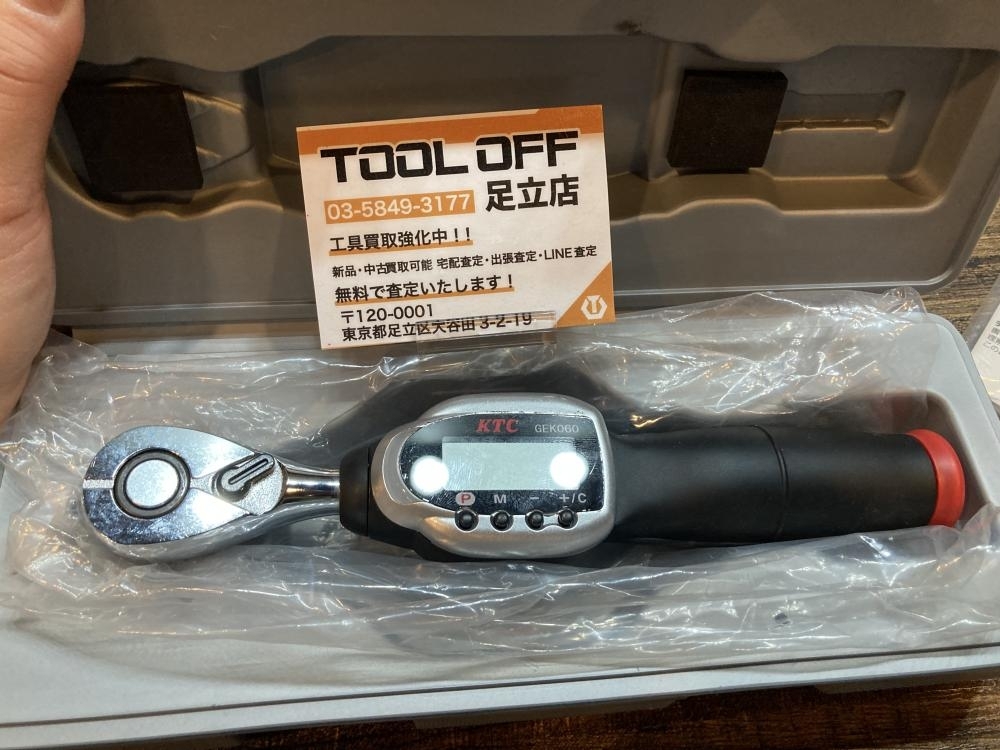 Yahoo!オークション - 023 ジャンク品 KTC デジタルトルクレンチ デジ...