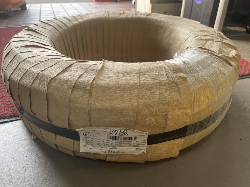 Yahoo!オークション - 009 未開封品 SFCC CVTケーブル 3C×14SQ 50m 黒