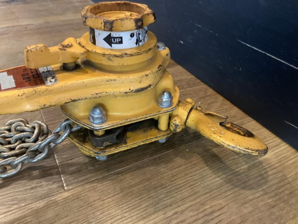 Yahoo!オークション - 023 ジャンク品 KITO キトー レバーブロック LB0...