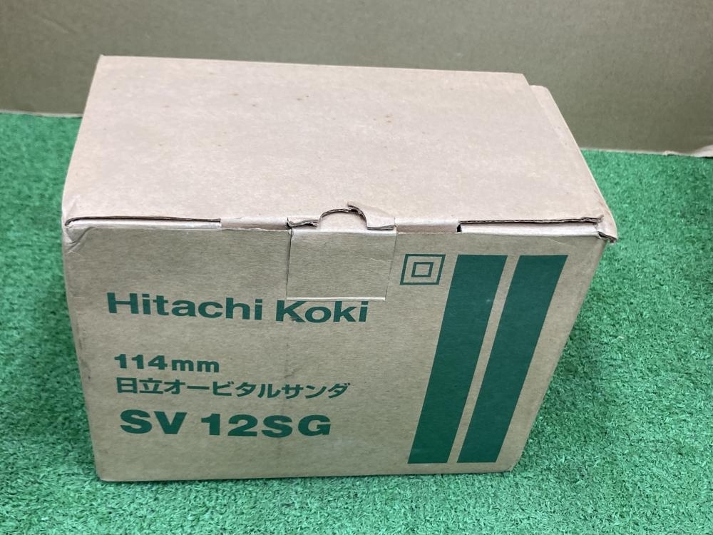 Yahoo!オークション - 005 未使用品 日立工機 114㎜オービタルサンダ S...